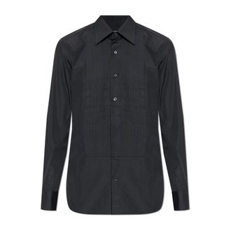 Tom Ford The Cotton Shirt - - Shirts - Herren - Schwarzk - XL