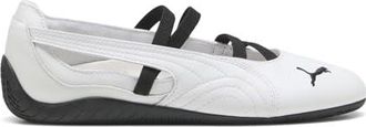 Puma Speedcat Ballerines plates décontractées en cuir pour femme Blanc, blanc, 38.5 EU