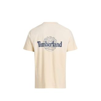 Timberland T-shirt imprim&eacute; &agrave; col rond en coton