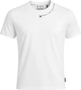 John Richmond Homme, Tops, Blanc, Taille: S Kids