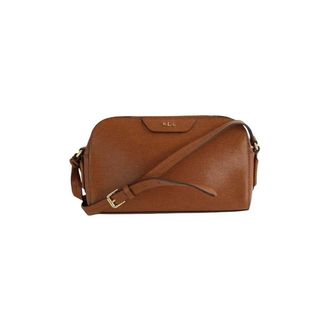 Ralph Lauren Sac &agrave; bandouli&egrave;re en cuir camel