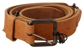 Costume National Womens Light Brown Buckle Waist Belt