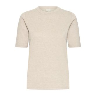 Ichi T-Shirt 1304011 - - Tops - Damen - Beige - L