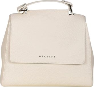 Orciani Femme, Sacs, Blanc, Taille: ONE Size Sveva Piccola Soft