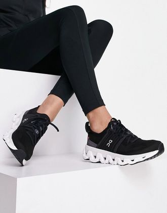 On Running ON - Cloudswift 3 - Laufsneaker in Schwarz und Weiß