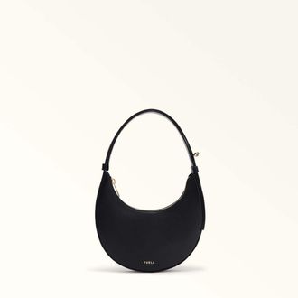 Furla Sacs &Agrave; Main Mini Delizia Cuir Noir