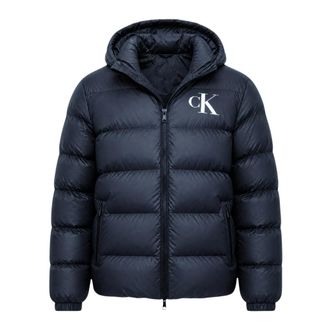 Calvin Klein Jeans Gesteppte Daunenjacke - - Jackets - Herren - Blau - XL