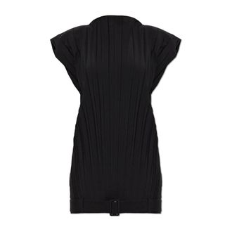 Maison Margiela Plissiertes Kleid - - Dresses - Damen - Schwarzk - S