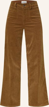 Frame Denim Frame Cordhose Le Slim Palazzo Modernist braun