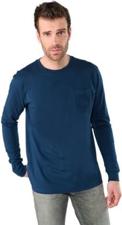 Le Temps Des Cerises T-shirt manches longues Laia bleu marine