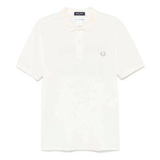 Comme Des Garçons Homme, Tops, Beige, Taille: XL Polo à Slogan
