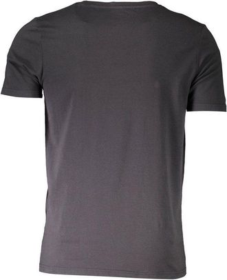 Aeronautica T-Shirt Herren T-Shirt Schwarz: Dehnbar, Kurzarm & Rundhals