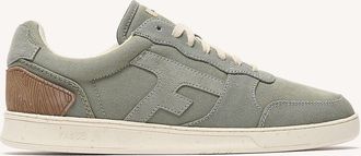 Faguo Baskets en toile kaki fonc&eacute;