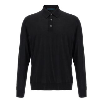 Kiton Ciro Polo Shirt - - Tops - Herren - Schwarzk - 3XL