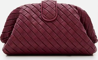 Bottega Veneta Lauren Clutch Barolo