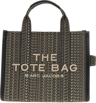 Marc Jacobs Damen The Medium Tote Bag, Beige Multi