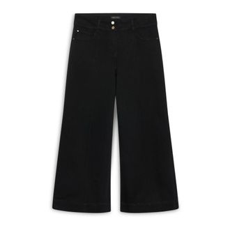 Fiorella Rubino Wide Leg Jeans - - Jeans - Damen - Schwarzk - 4XL