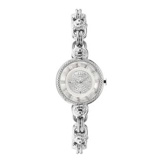 Versus Femme, Accessoires, Gris, Taille: ONE Size Montre bracelet LES Docks en acier inoxydable