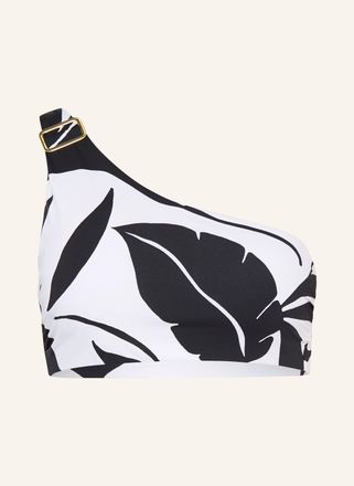 Max Mara Max Mara Beachwear One-Shoulder-Bikini-Top Argenta schwarz