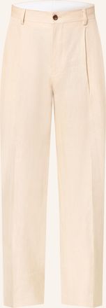 Nn.07 Nn.07 Leinenhose Justin Relaxed Fit weiss