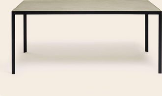 Madura Table &Agrave; Manger Orelia Argile verte et m&eacute;tal noir - VERT