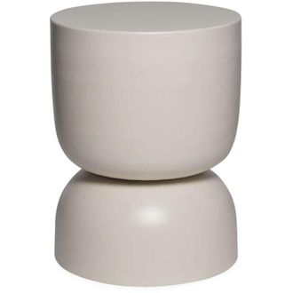 Sweeek Sweeek - Beistelltisch, Couchtisch, Nachttisch aus Metall &Oslash;32 x H42cm