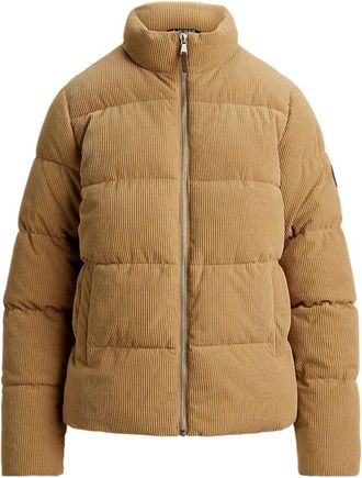 Ralph Lauren Femme, Vestes, Beige, Taille: 40 FR Down Vestes