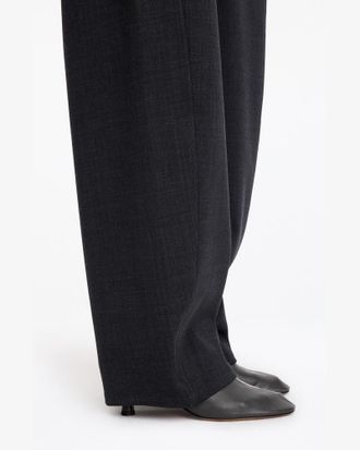 Arket Sock Boot Aus Leder -Grau
