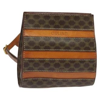 Celine Pre-owned Cuir sacs-dos - Femme - Pre-owned - Brun - Taille: ONE Size