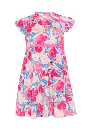 Usha Kleid Frauen rosa mehrfarbig
