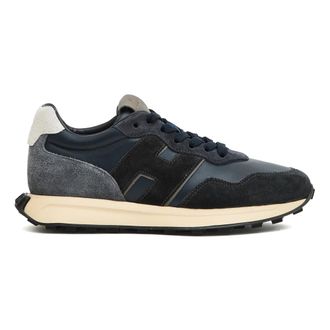 Hogan Blaue Camouflage Laufschuhe - - Shoes - Herren - Blau - 44 EU