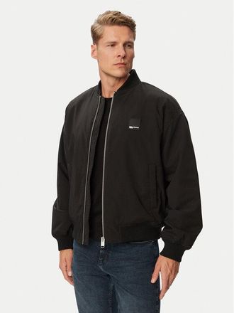 Karl Lagerfeld Bomberjacke B3M15051 Schwarz Regular Fit