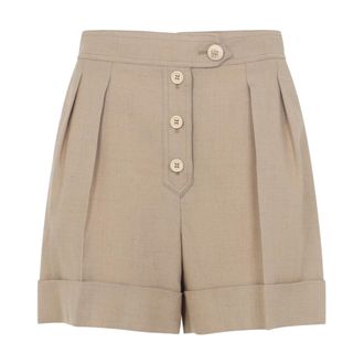 Valentino Short Shorts - - Shorts - Damen - Beige - M
