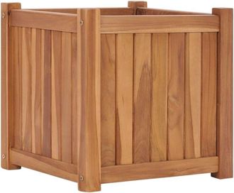 vidaXL Lit sur&eacute;lev&eacute; 40x40x40 cm Bois de teck solide Vidaxl