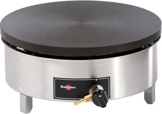 Krampouz Cr&ecirc;pi&egrave;re Fonte 40cm 6000w Inox - CGBIM4AA
