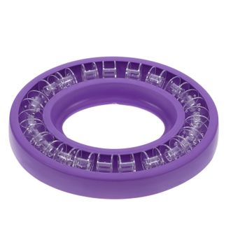 IFUNDOM Spulenaufbewahrungsbox aus Robustem Kunststoff mit Flexiblem Gummiring Violette Spulen Inklusive Kompakt und Praktisch f&uuml;r N&auml;hmaschinenzubeh&ouml;r als Ord