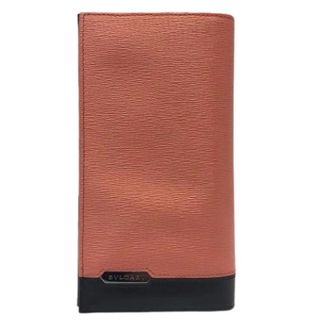 Bulgari Pre-owned 286924 Lange Geldb&ouml;rse (Bifold) - - Pre-owned - Herren - Orange - ONE SIZE