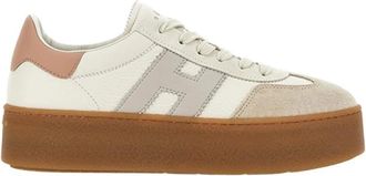 Hogan Femme, Chaussures, Blanc, Taille: 39 EU H698 Allacciato H