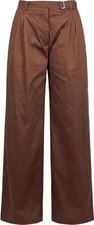 Semicouture Femme, Pantalons, Brun, Taille: 38 FR Rowena Wide Pantalons