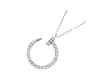 Cartier Juste Un Clou Diamond Necklace Size M