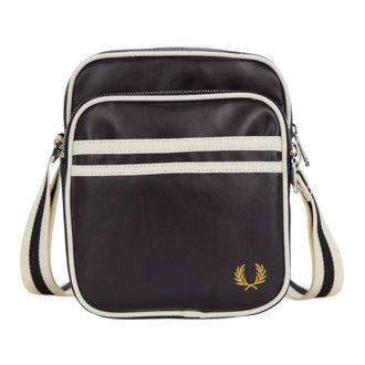 Fred Perry Homme, Sacs, Noir, Taille: ONE Size Sac Bandouli&egrave;re Classique