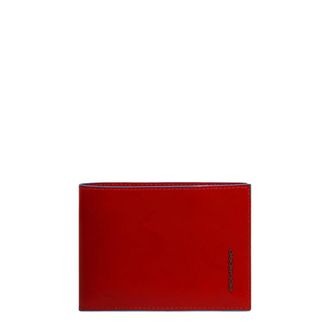Piquadro Geldb&ouml;rse mit M&uuml;nzfach und RFID-Schutz - - Accessories - Herren - Rot - ONE SIZE