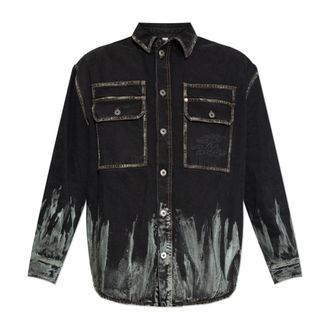 Off-white Oversize Jeansjacke - - Jackets - Herren - Schwarzk - M