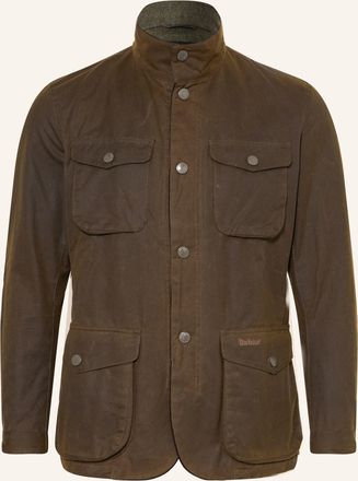 Barbour Fieldjacket Ogston Wax gruen