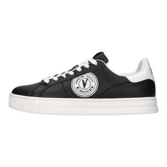 Versace Jeans Couture Sneaker aus Kunstleder - - Shoes - Herren - Schwarzk - 42 EU