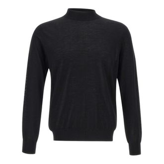 KANGRA Pull &agrave; col montant - Homme - Pulls - Noir - Taille: L