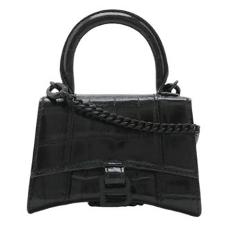 Balenciaga Pre-owned Hourglass Mini 2way Shoulder Bag - - Pre-owned - Damen - Schwarzk - ONE SIZE