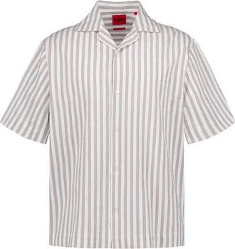 HUGO BOSS Herren Hemden braun gestreift