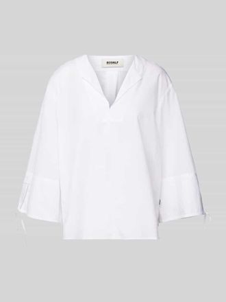 Ecoalf Relaxed Fit Bluse mit V-Ausschnitt Modell JENAALF