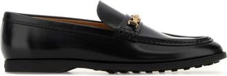 Tod's Femme, Chaussures, Noir, Taille: 37 EU Gomma Leggero Morsetto Loafer